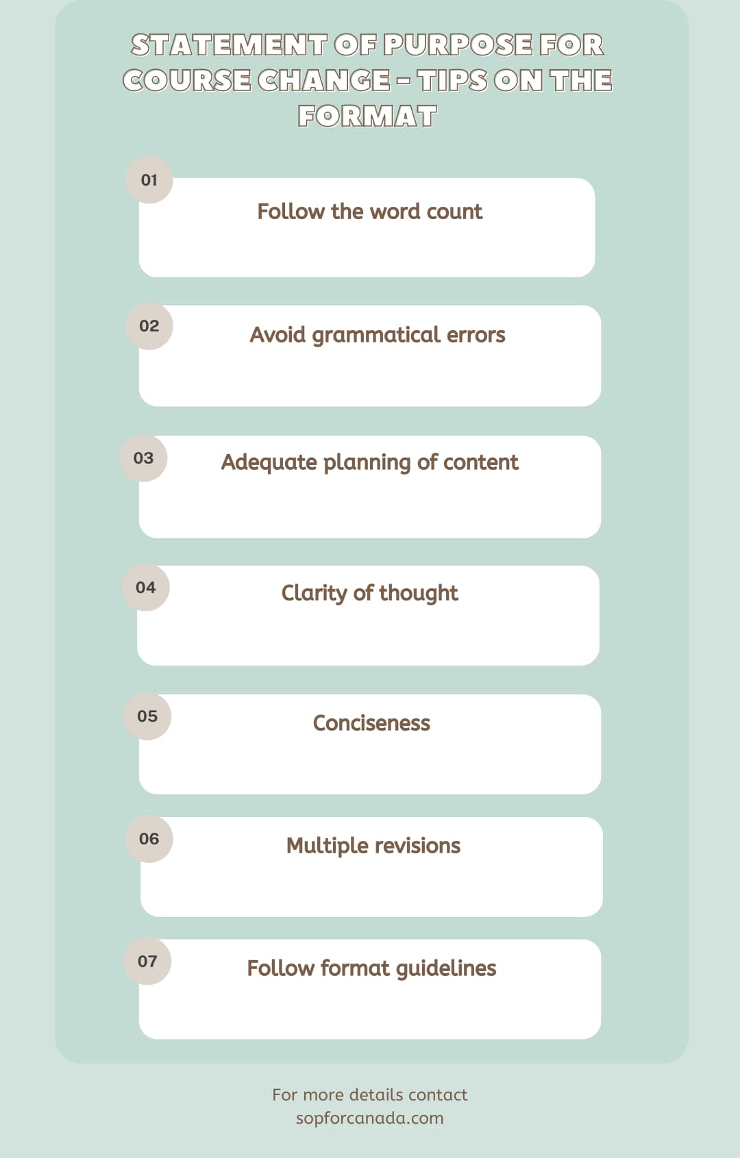 SOP For Change Of Course - Format, Tips & Sample 2023